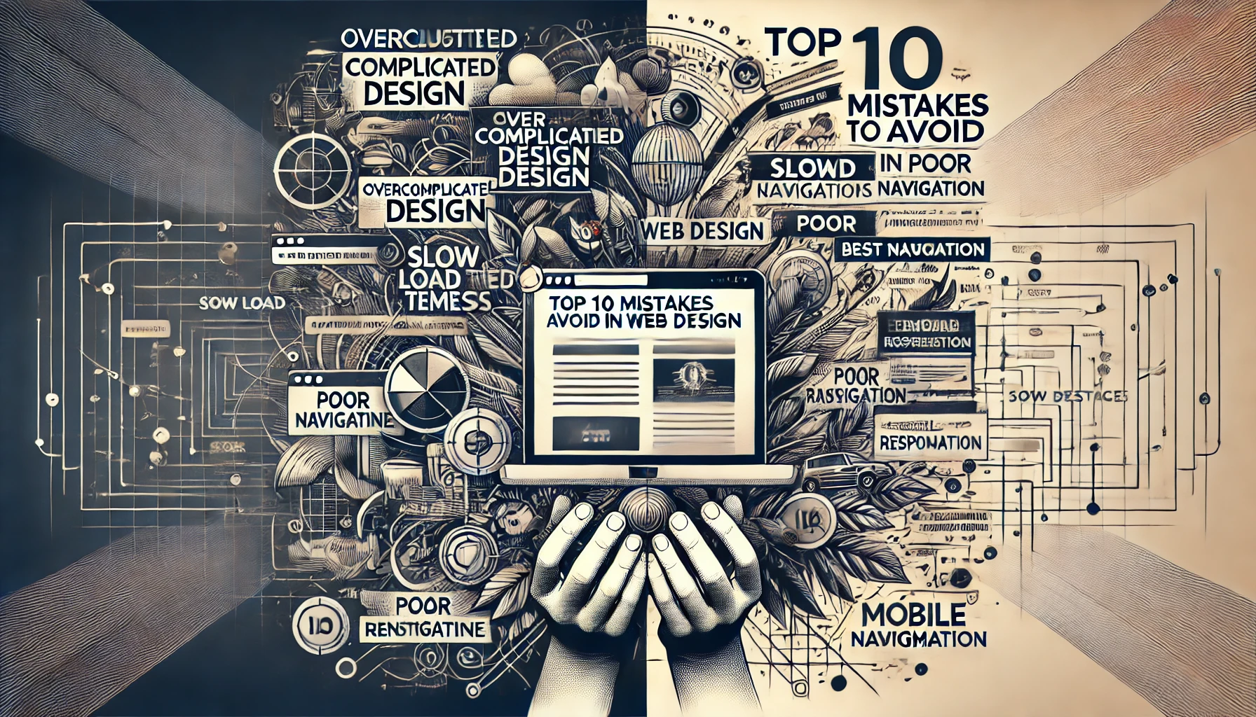 Top 10 Mistakes to Avoid in Web Design – Beenish